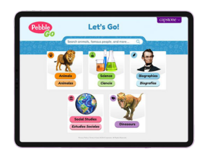 PebbleGo - Literacy For Texas